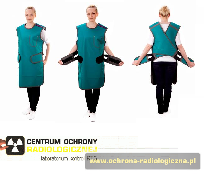 FARTUCH OCHRONNY RTG CHIRURGICZNY 100x60cm rentgen SKLEP.OCHRONA ...